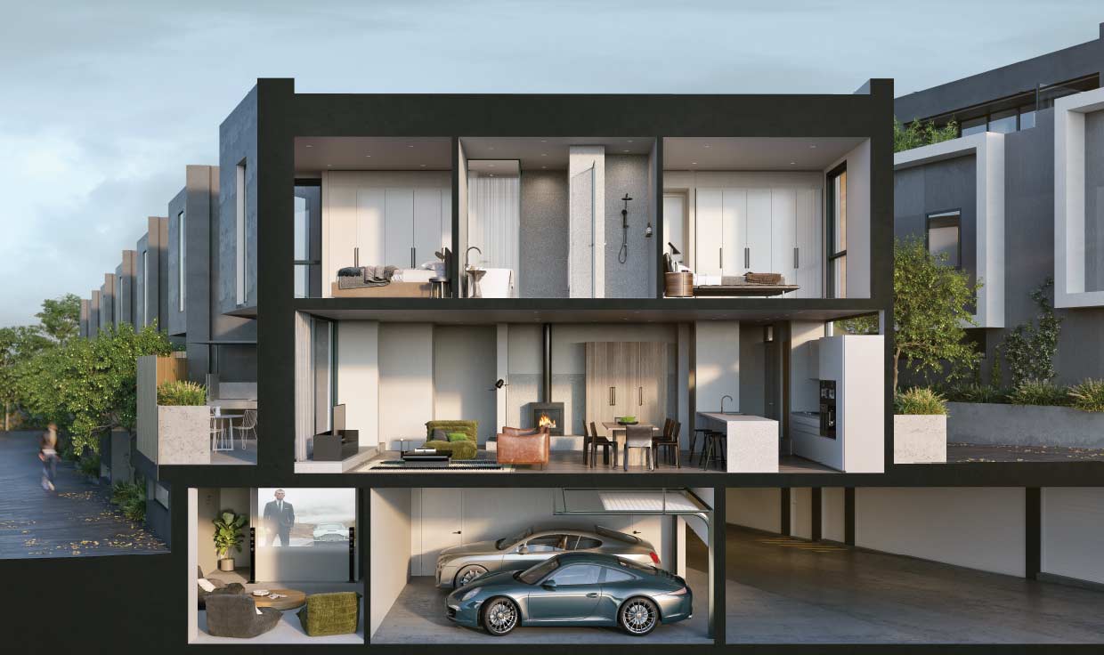 The Mill · Residences of Toorak · The Terraces